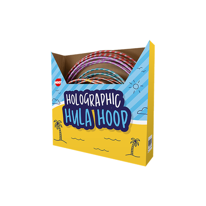 Holographic Hula Hoop PDQ - TOY2831OB - Northwest Greetings / Balloon World