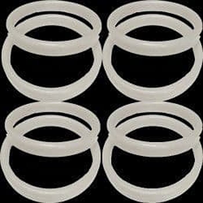13g WHITE PLASTIC BANGLE WEIGHT 100CT - Northwest Greetings / Balloon World