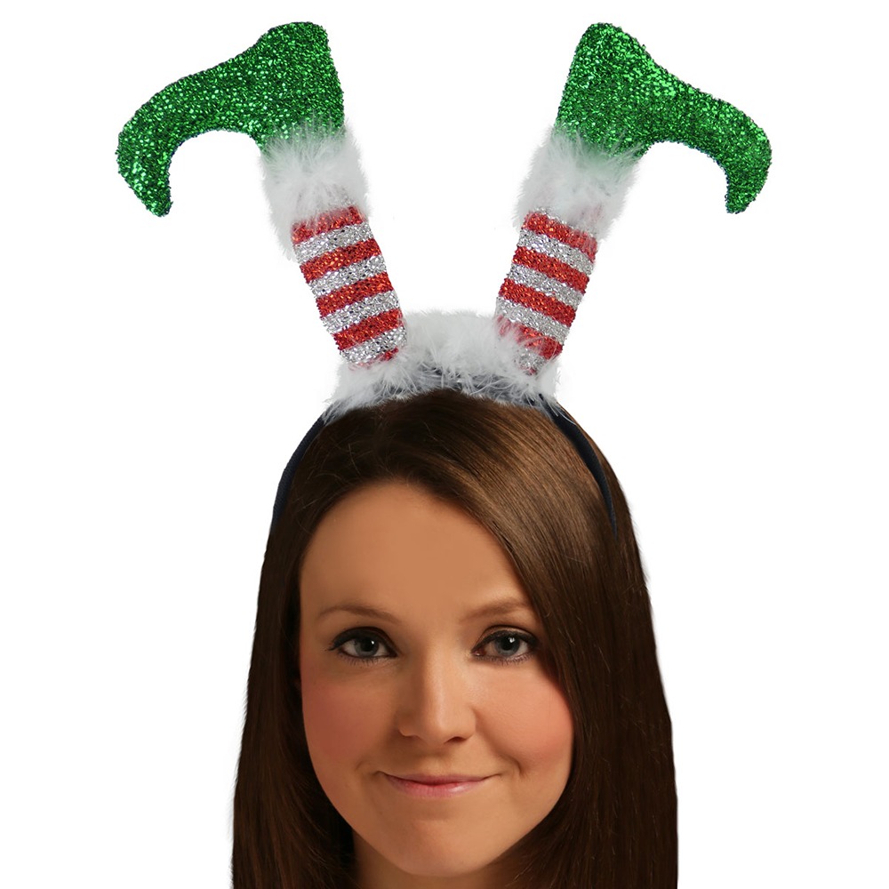 Green Elf Legs Headband - Northwest Greetings / Balloon World