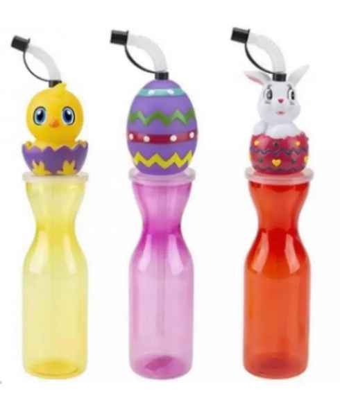 EASTER CHARACTER BOTTLE 500ML - Northwest Greetings / Balloon World