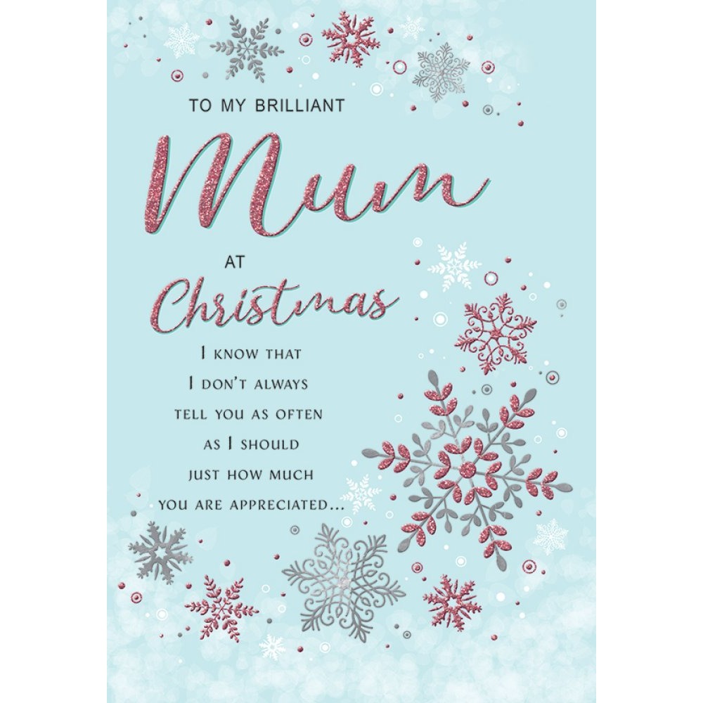 Regal - Mum Snowflakes - C75 - 6pkt -C85426* - Northwest Greetings ...
