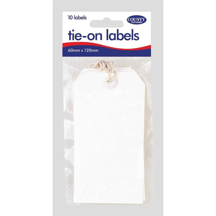 tie on labels white - Northwest Greetings / Balloon World
