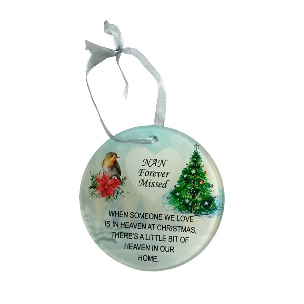 David Fischhoff - Nan Christmas Robin Tree Hanger - 0.9cm - DF20029-C ...