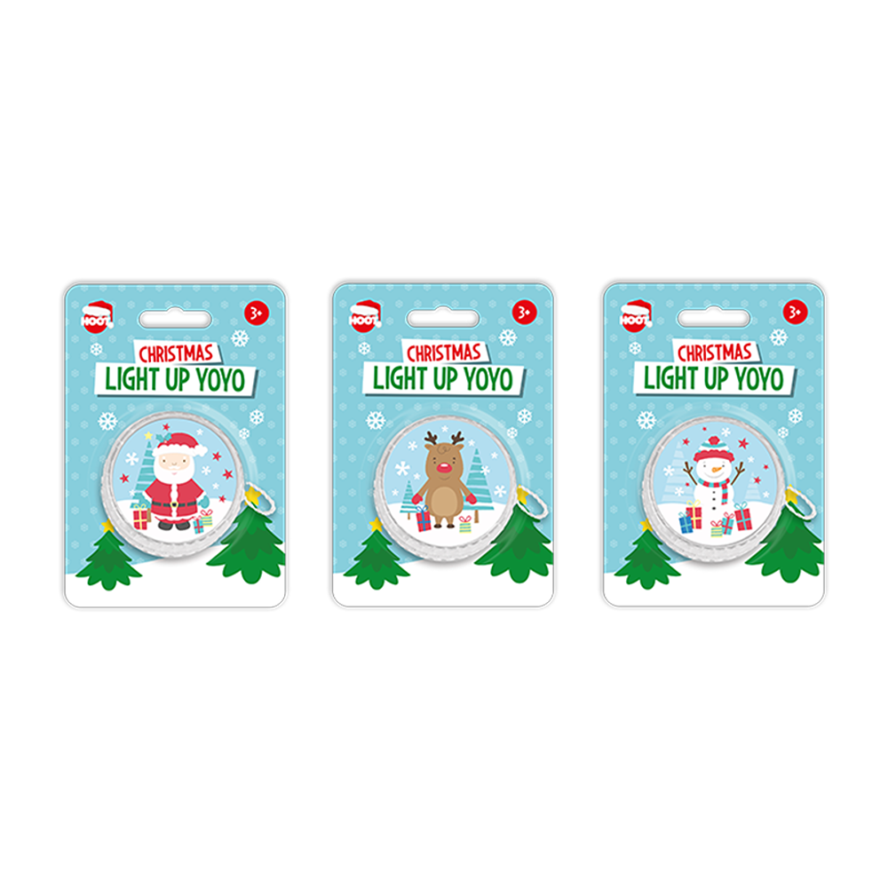 Christmas Light Up YoYo - Toy-7061 - Northwest Greetings / Balloon World