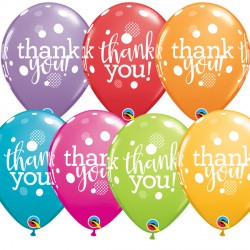 11" ROUND FESTIVE AST 25CT - THANK YOU DOTS UPON DOTS - Northwest ...