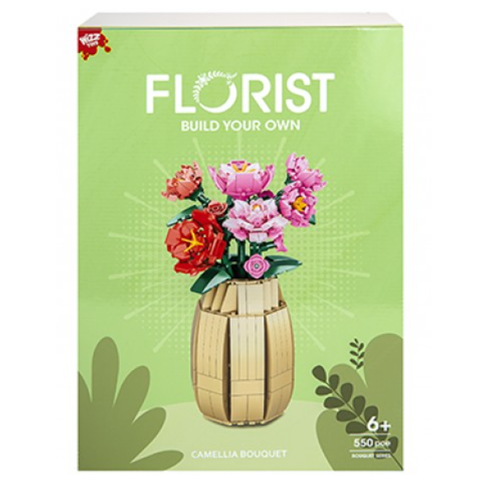 BOUQUET BUILDING BLOCK SET CAMILLIA 26CM - 549224* - Northwest ...