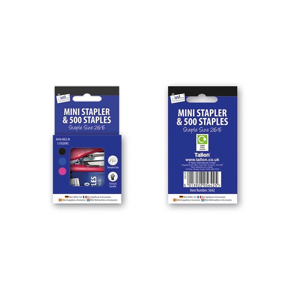 Mini Stapler and Staples. - Northwest Greetings / Balloon World