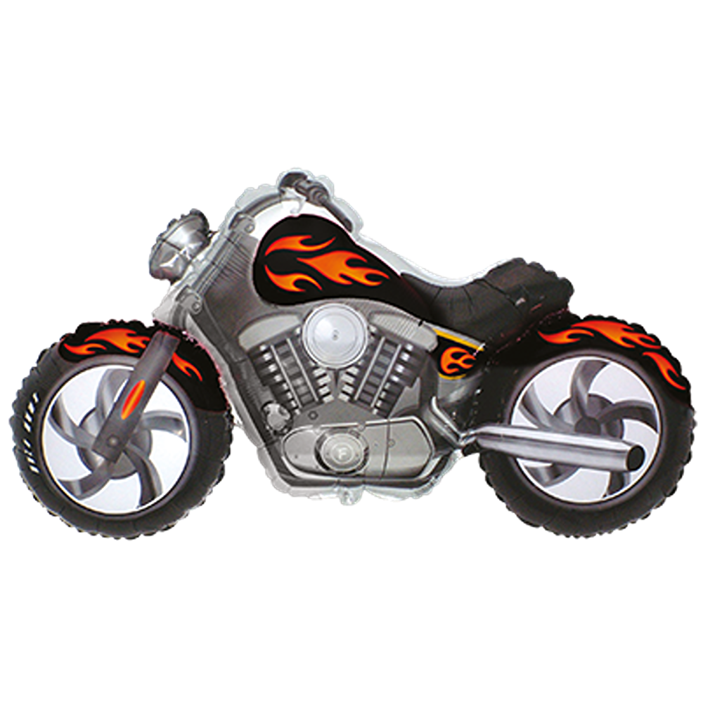 Flexmetal Custom Bike Black - 902731N - Northwest Greetings / Balloon World