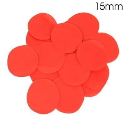 Oaktree Tissue Paper Confetti Flame Retardant Round 15mm x 14g Red ...