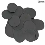Oaktree Tissue Paper Confetti Flame Retardant Round 25mm x 14g Black ...