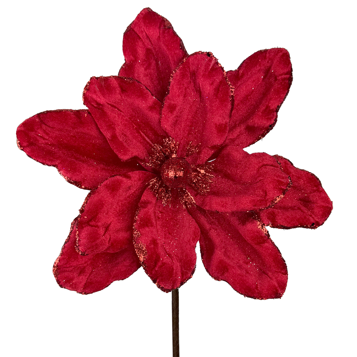 23CM VELVET MAGNOLIA RED - 60550 - Northwest Greetings / Balloon World