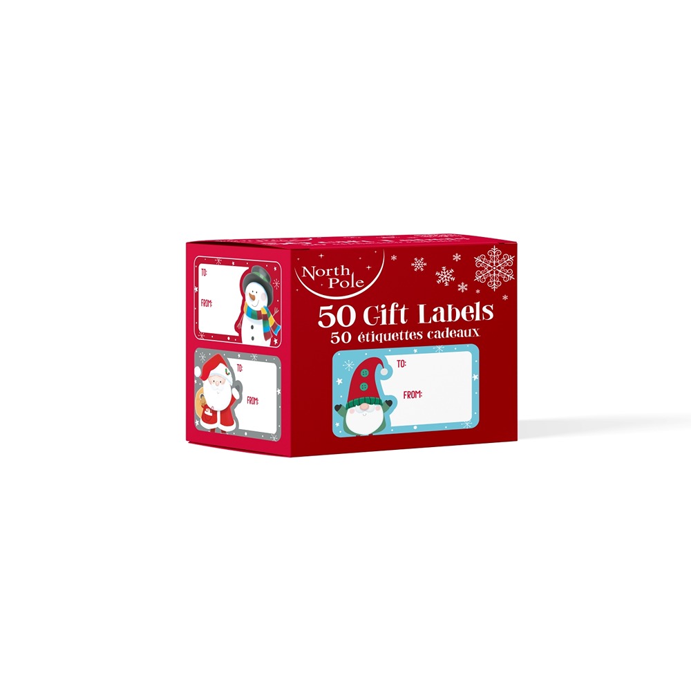 50pk Cute Gift Labels X-36353 - Northwest Greetings / Balloon World